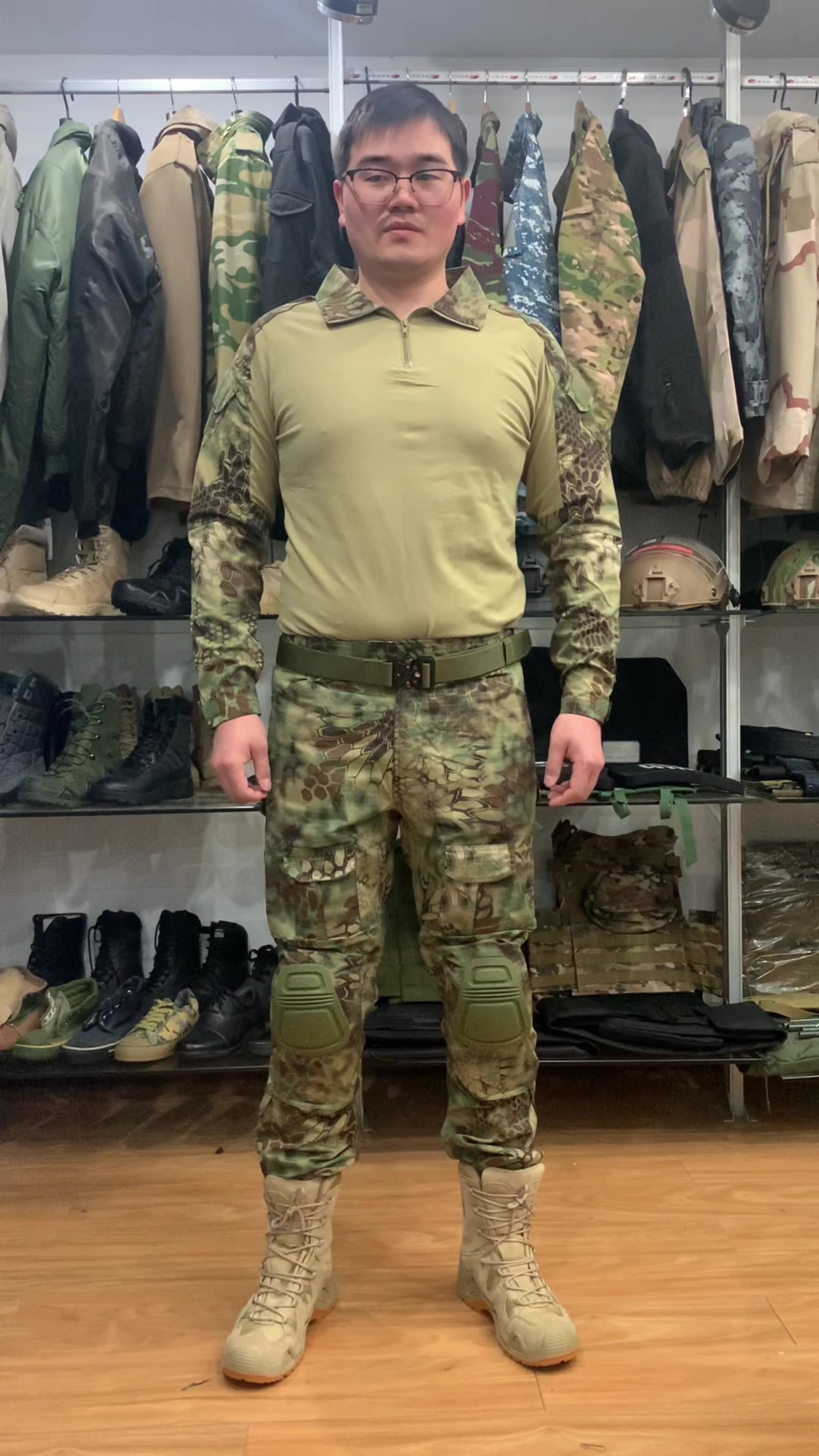 Wholesale Quick-drying Black Tactical Combat T Shirt Long Sleeve Combat ...