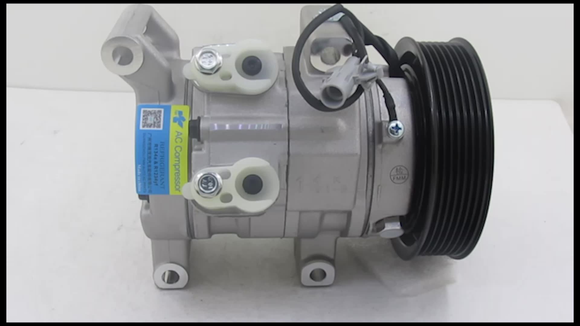 12v Air Conditioner Compressor For Toyota Hilux Vigo 88310-0k110 88310 ...