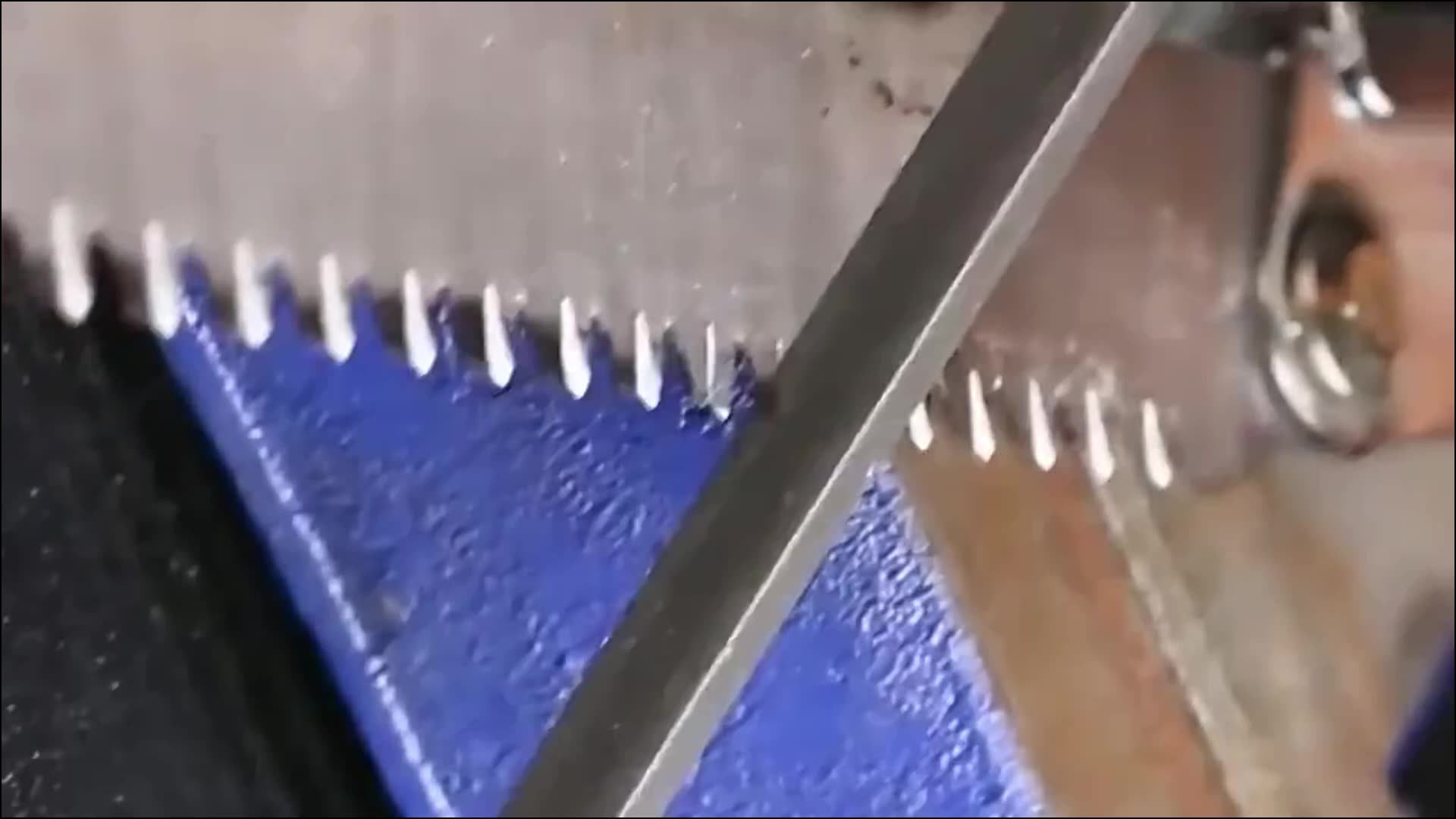 Triangular Double Extra Fine Tapered Hand File Handleless,Single Blade ...