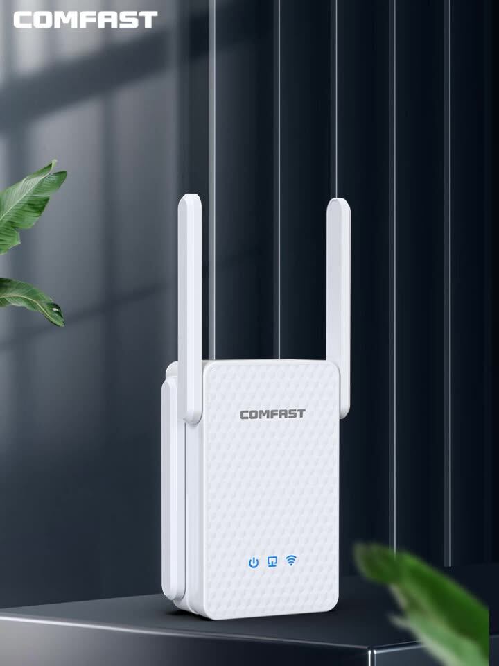 Comfast Wifi6 Ax3000 Signal Booster Wifi Repeater Wifi 6 Wireless Extender Cf-xr186 For Hotel ...