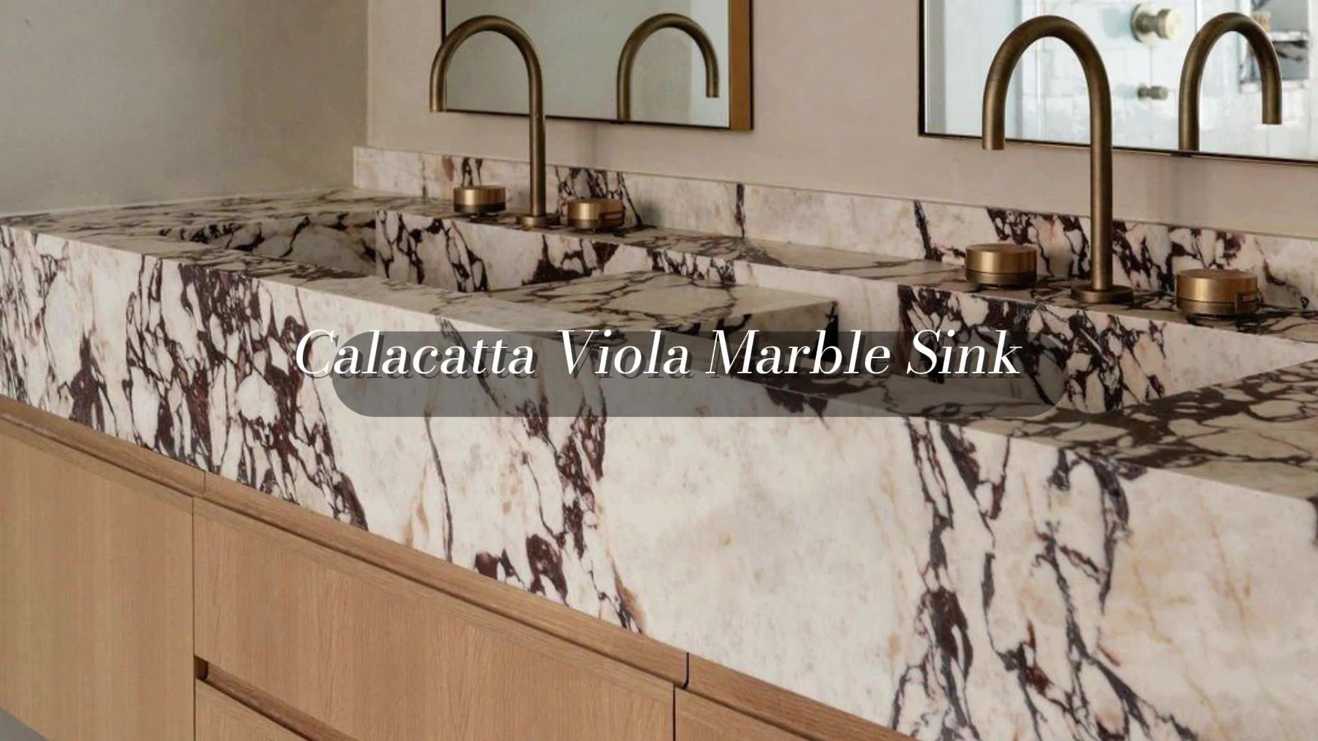 Shihui Modern Calacatta Viola Marble Countertops Vanity Table Tops ...