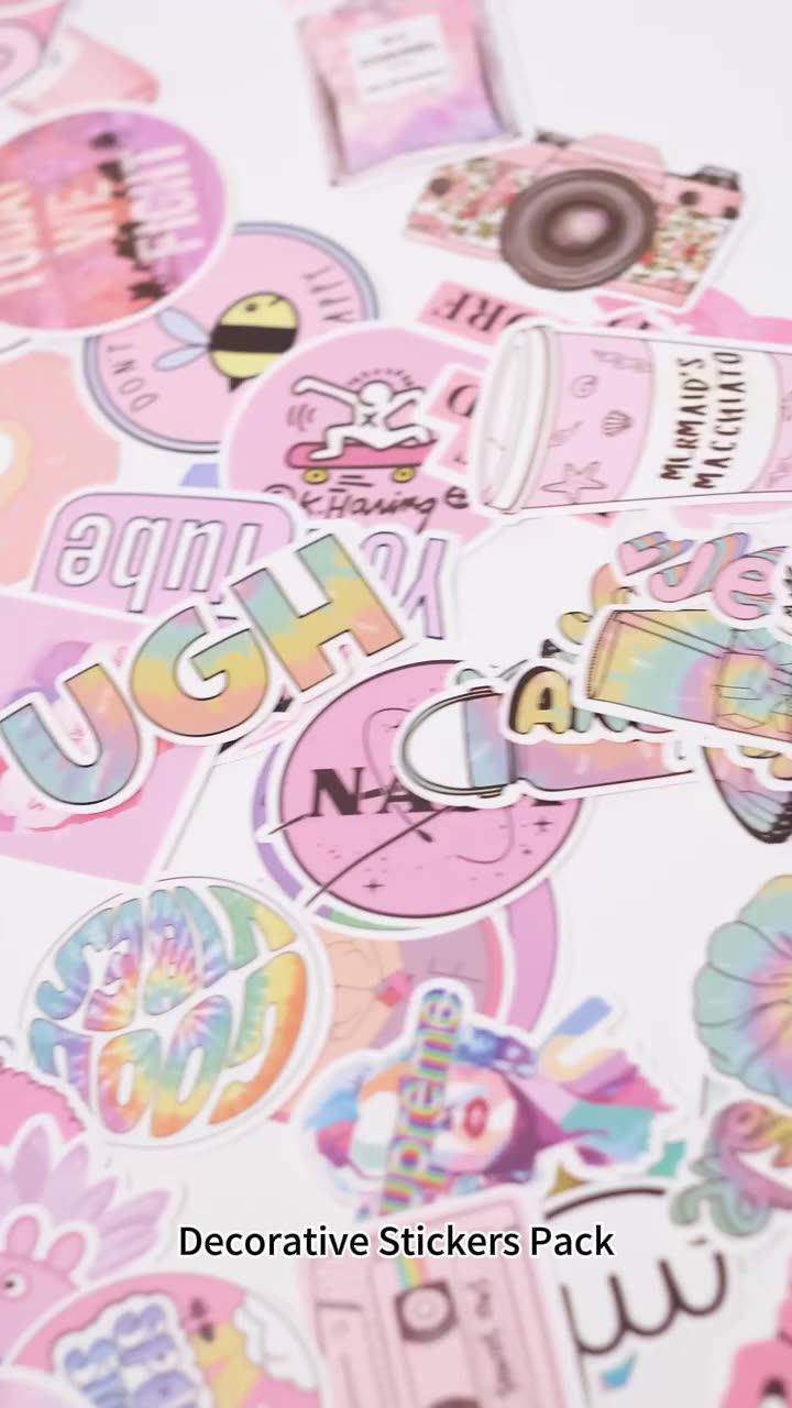 50pcs Sexy Cartoon Anime Girl Graffiti Stickers Scooter Guitar Water