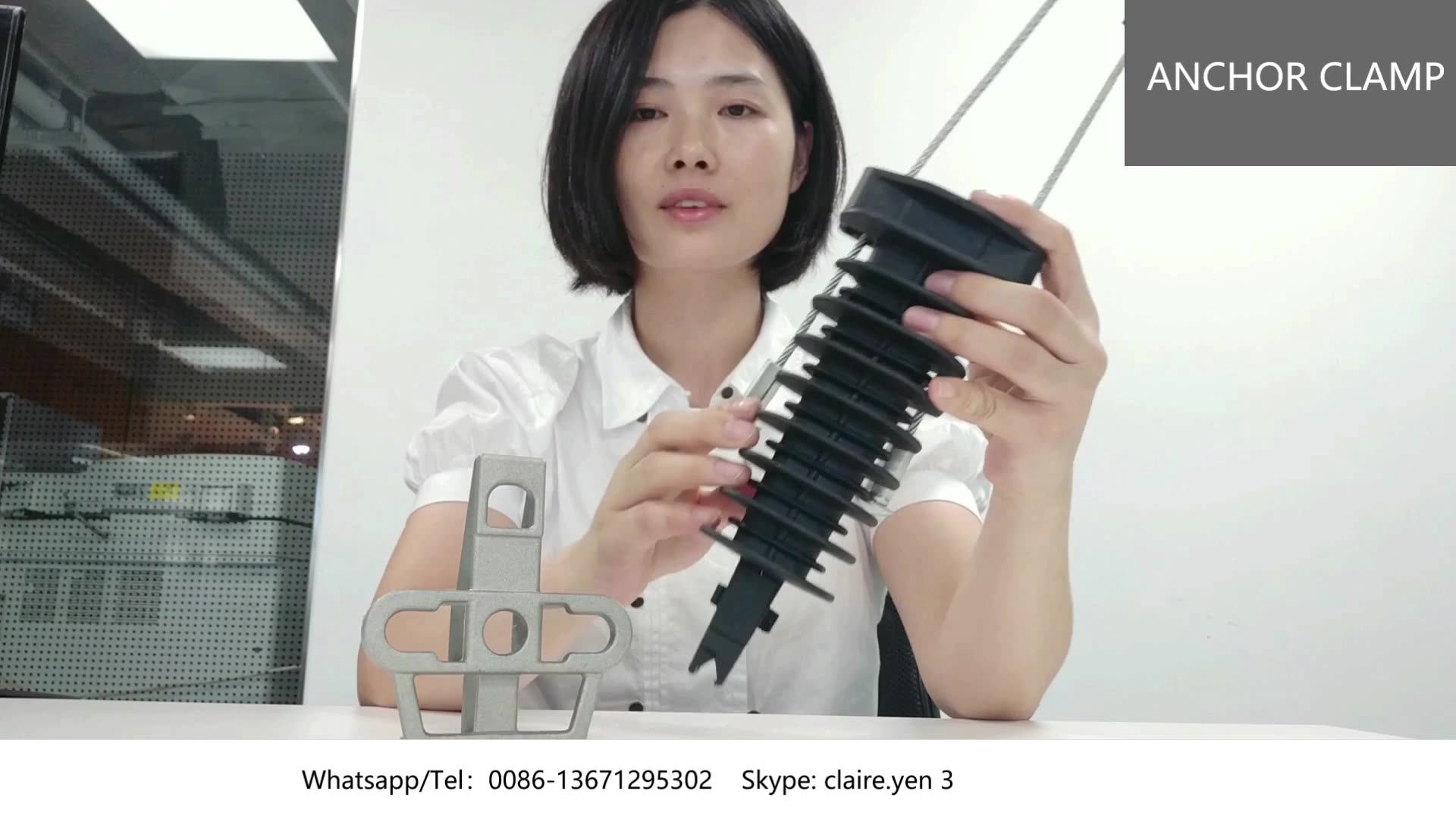 Adss Abc Cable Accessories Anchor Clamp Strain Clamp Tension Clamp ...