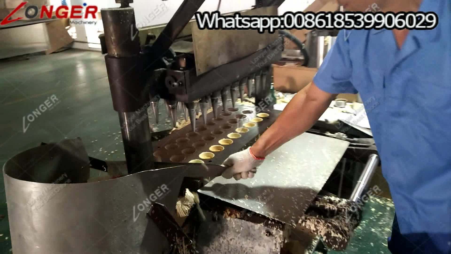 Automatic Sugar Cone Molding Machine|4 Heads Rolled Ice Cream Cone ...