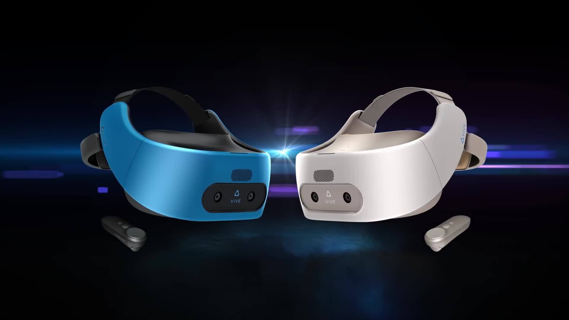 Vive Focus With 3k Amoled 75hz Refresh Rate 110 Degrees Fov All In One ...