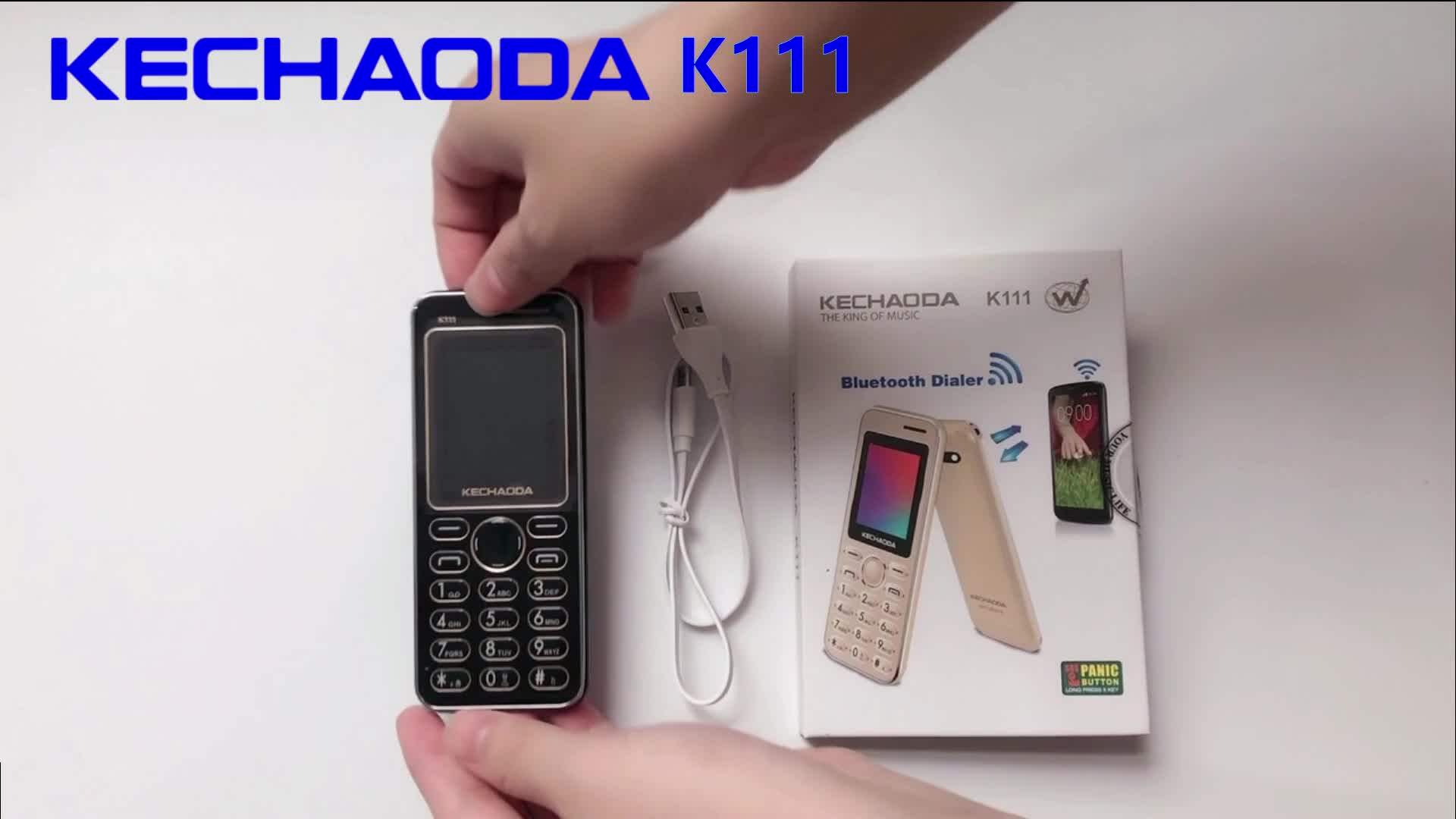Kechaoda K111 Ultra Thin 1.8 Inch Dual Card Dual Standby Feature Phone ...