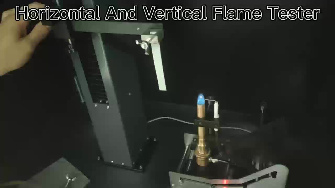 Ul94 Vertical And Horizontal Burn Flammability Testing Chamber Plastic ...