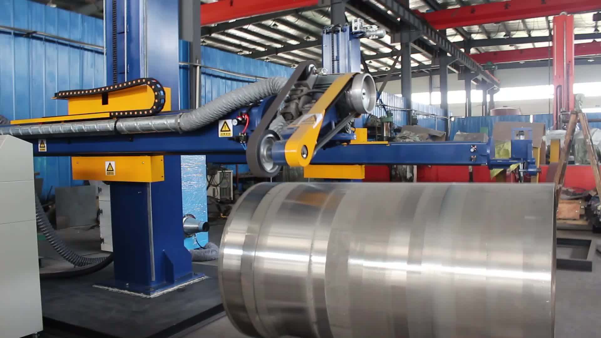 Stainless Steel Pressure Vessel Tank Container Interior Surface Belt ...