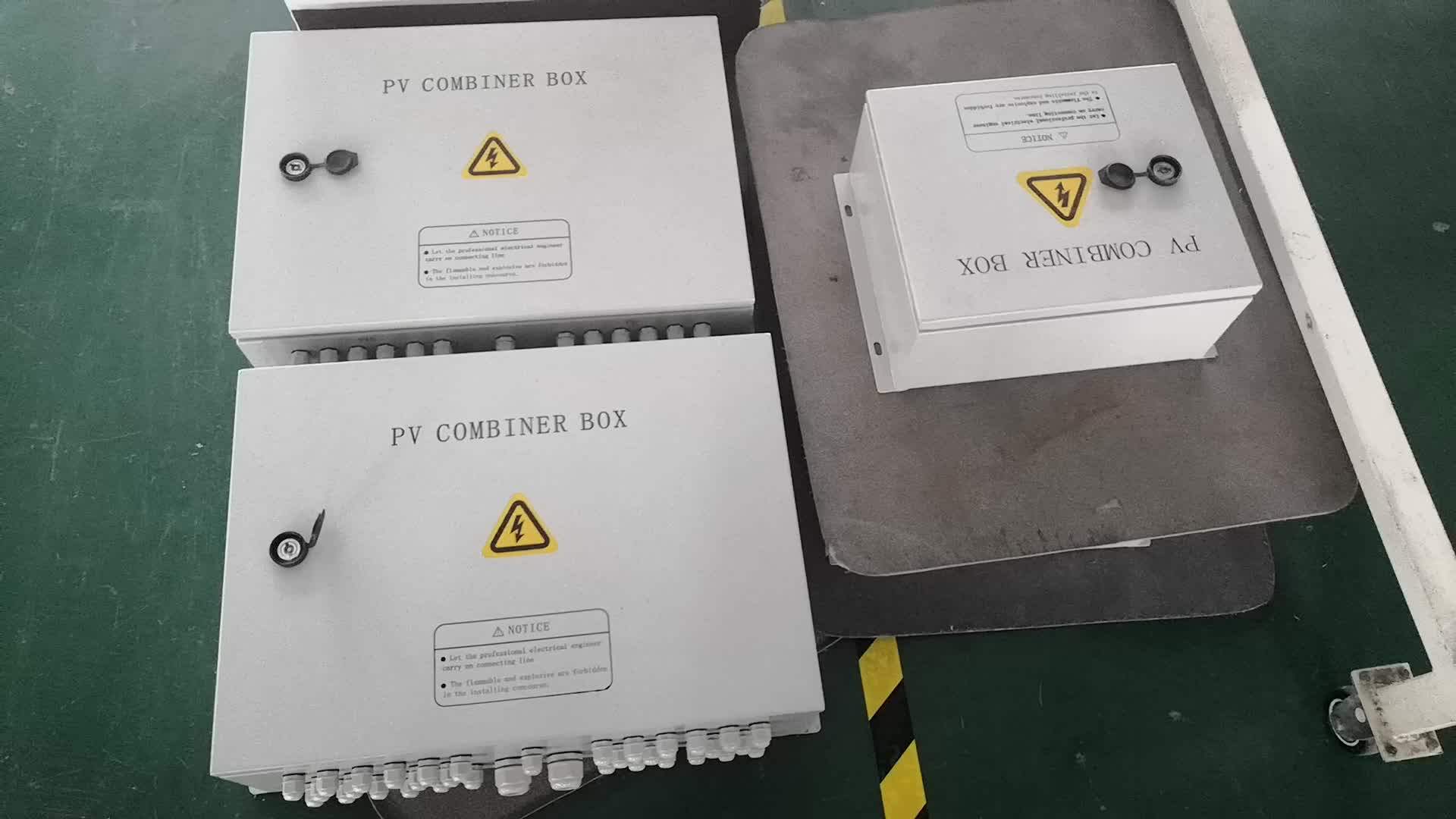 Photovoltaic Solar Array Combiner Box For Solar Panel 5 In 1 Out 500dc ...