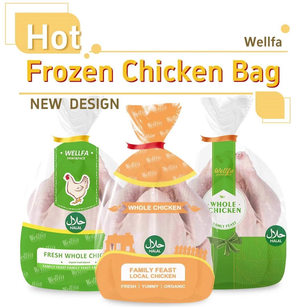 Custom Design Clear Roasted Turkey Grilled Packing Shrink Wrap Freeze ...
