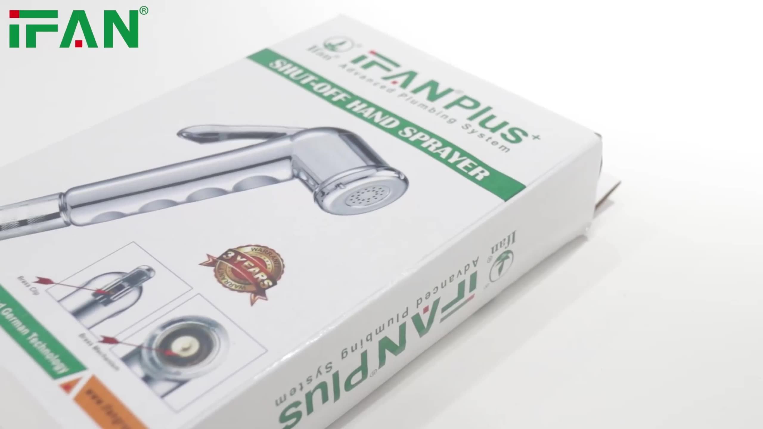 Ifan Abs Bidet Sprayer Set Multi-funcation Wall Mount Shattaf Toilet ...