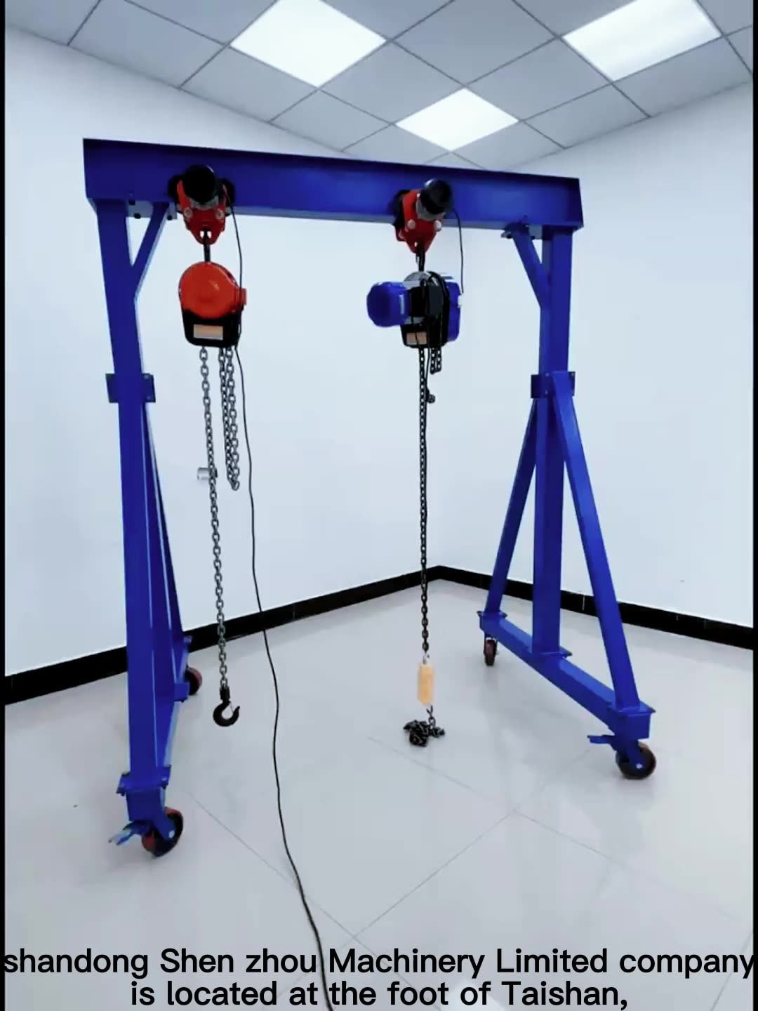Supply Portable 1 Ton 3 Ton Portable Small Gantry Crane Design For Sale ...
