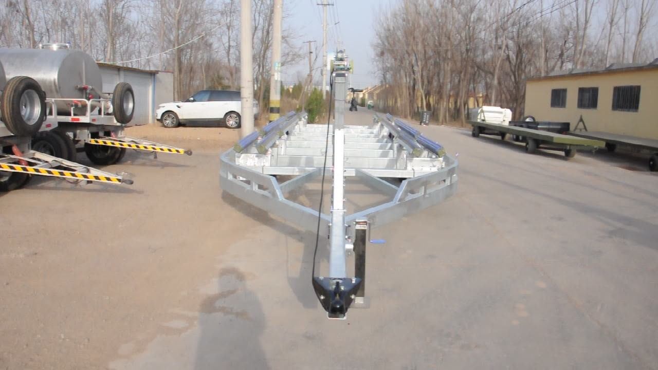 Heavy Duty Transporter 4 Ton 3 Tandem Axle Boat Trailer For Sale - Buy ...