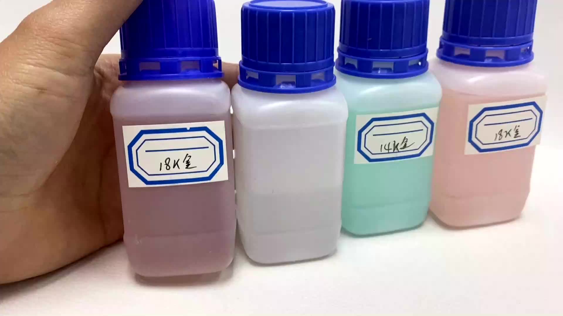 Jewellery Tools 18k 24k Gold Plating Solution Jewelry Platinum Solution ...