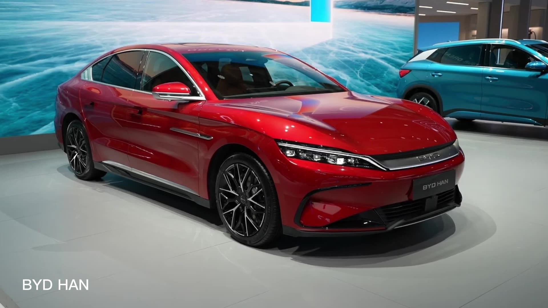 Byd Autos Electric Cars Byd Han 2023 Ev 610km Sedan Car Hight Speed Ev ...