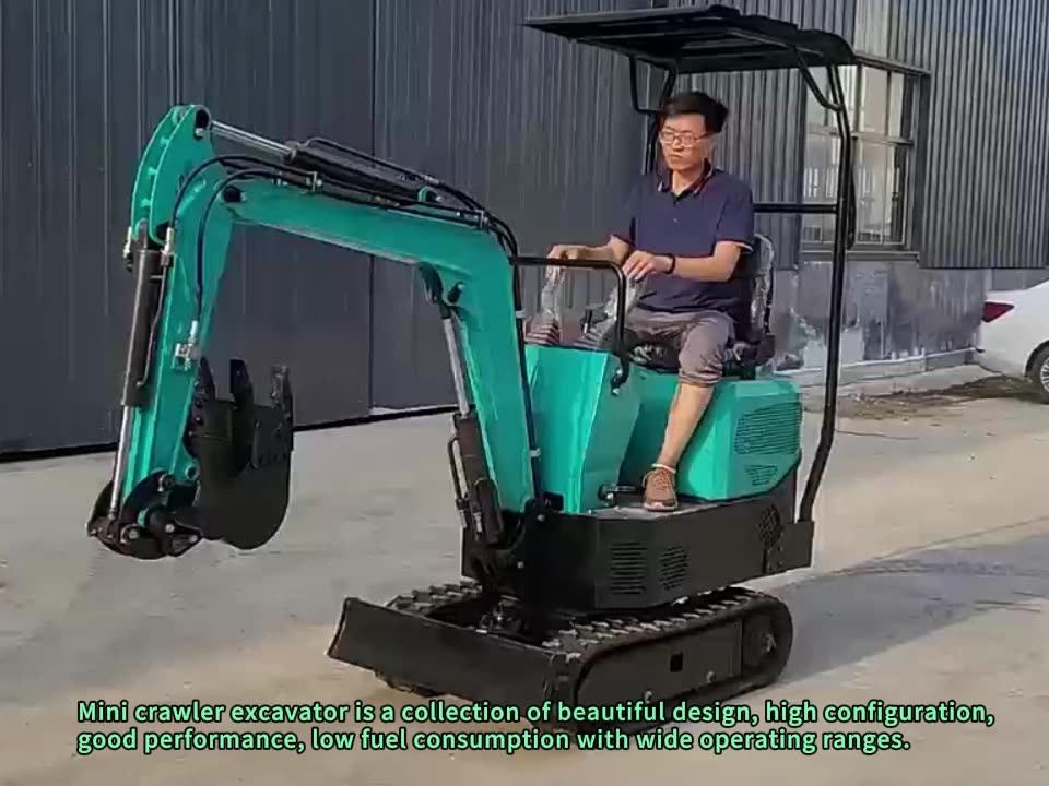 Chinese Excavator Mini Digger 360 Degree Rotation Epa Euro V Hydraulic ...