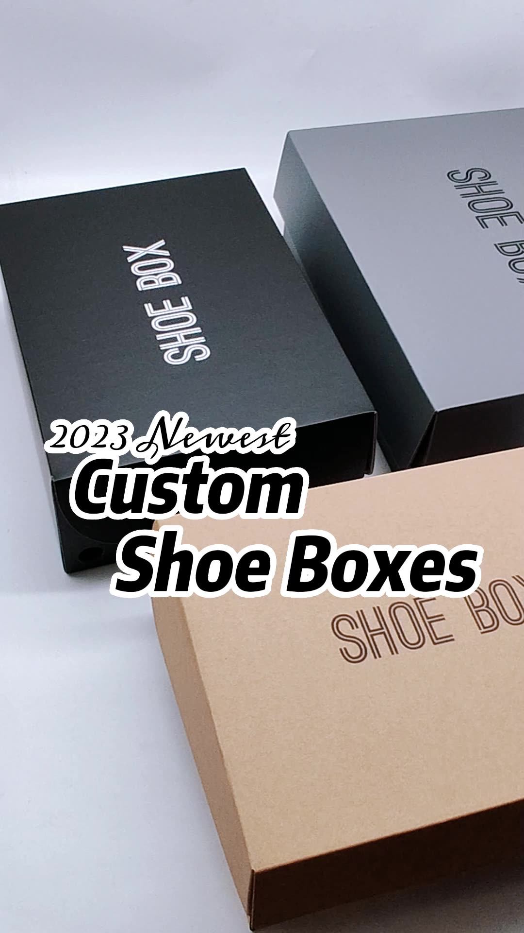 Factory Custom Pattern Printing Corrugated Packaging Box Custom Black ...