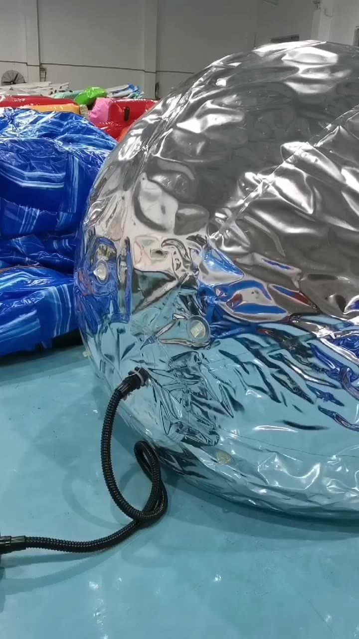 High Quality Double Layer Reflective Pvc Inflatable Mirror Ball Balloon ...