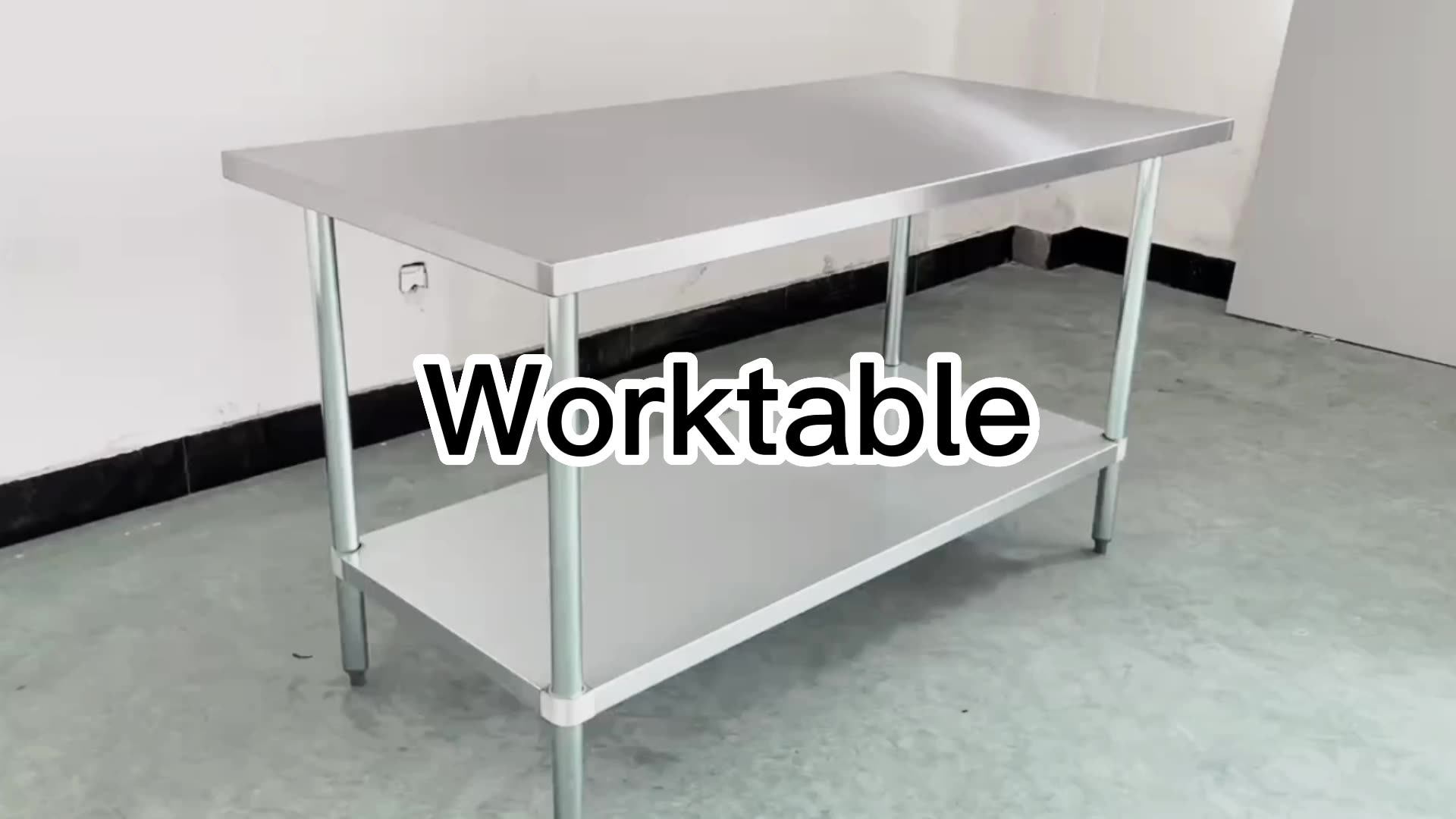 Jincheng Stainless Steel Commercial Kitchen Furniture Food Preparation ...