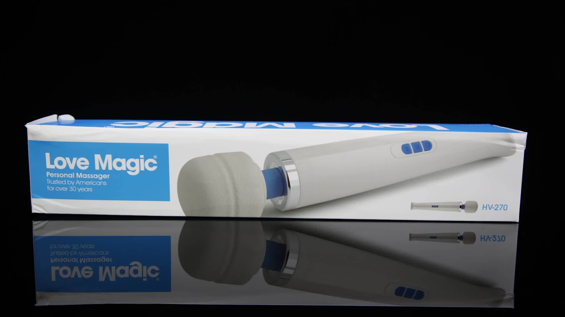 Factory Price Wholesale Powerful Vibrating Av Wand Magic Wand Massager ...