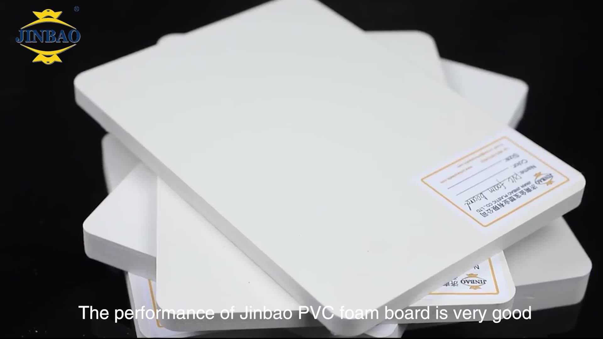 Jinbao Factory High Density Plastic Sheets Pvc Forex Board Pvc Foam ...