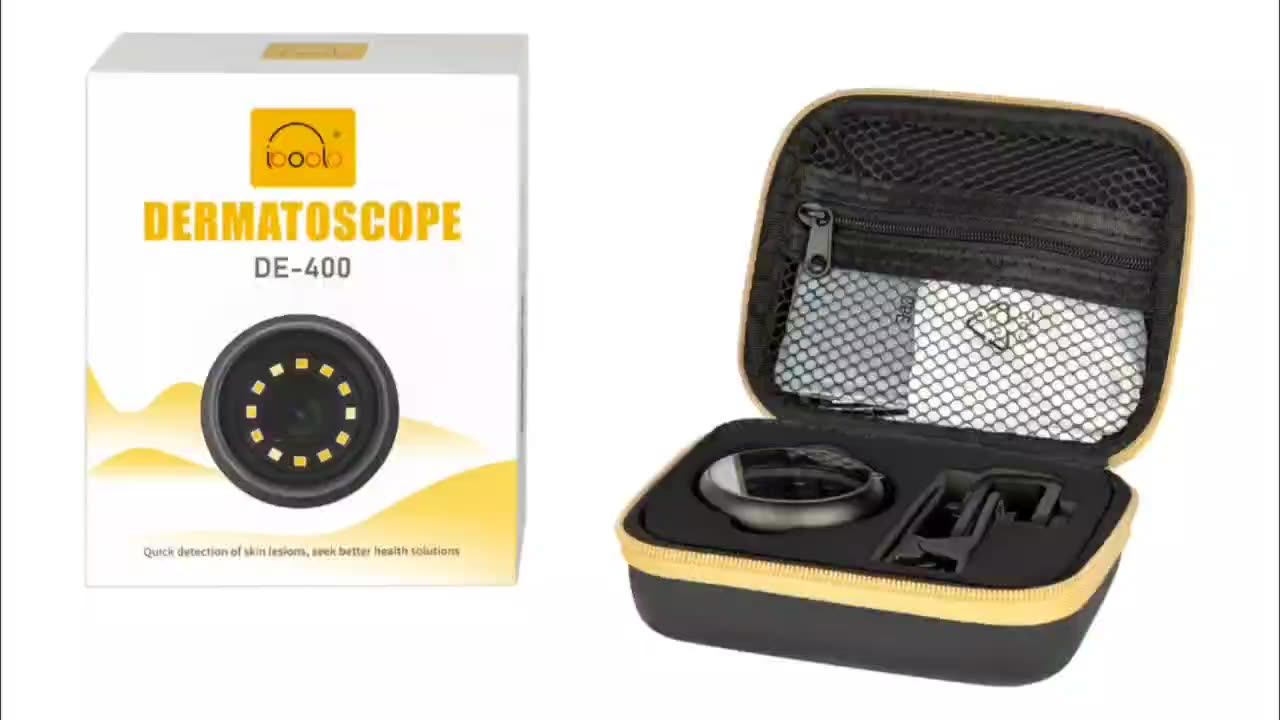 Iboolo De-400 Visual Aid Device Smartphone Polarized Dermatoscope ...