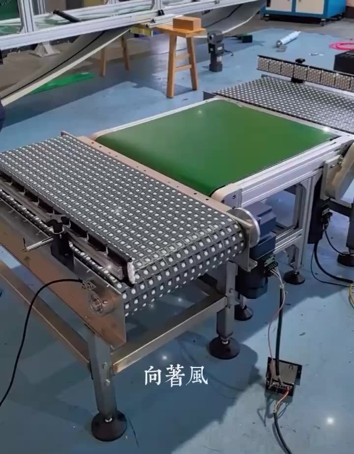 Logistics Sorting Conveyor Belt 400 Universal Ball Modular Crosswise ...