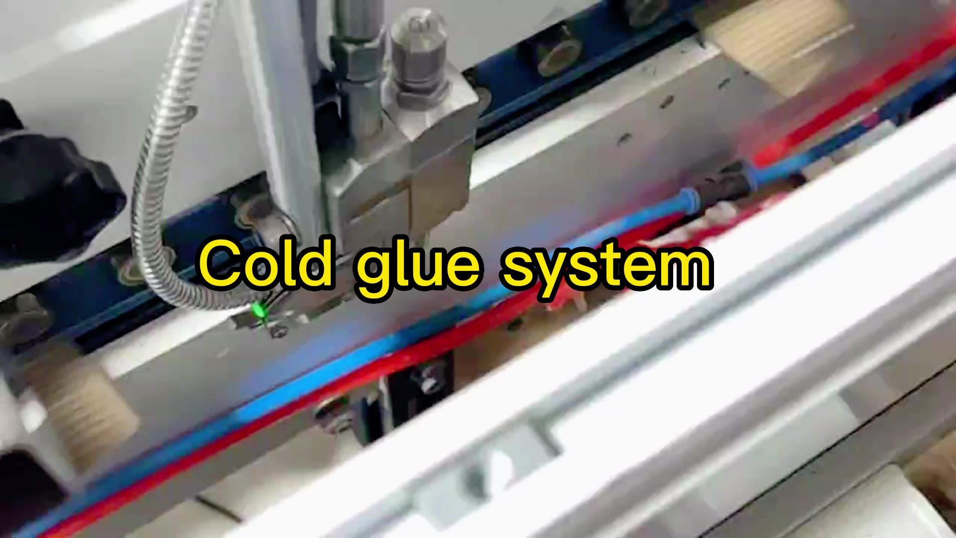 Automatic Gluing Machine Folder Gluer Gun System Cold Glue Spray System ...
