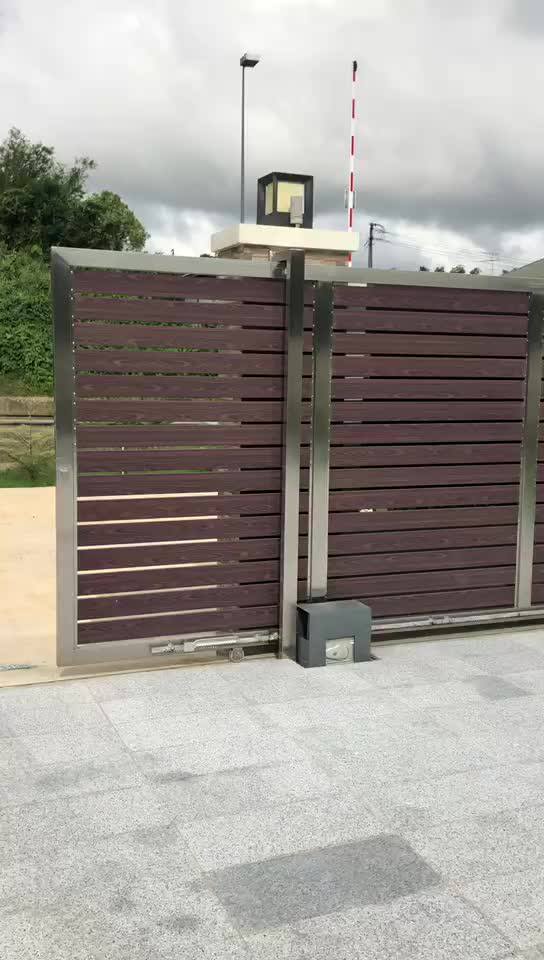 New Style Horizontal Waterproof Sun Shade Modern Aluminium Main Gate ...