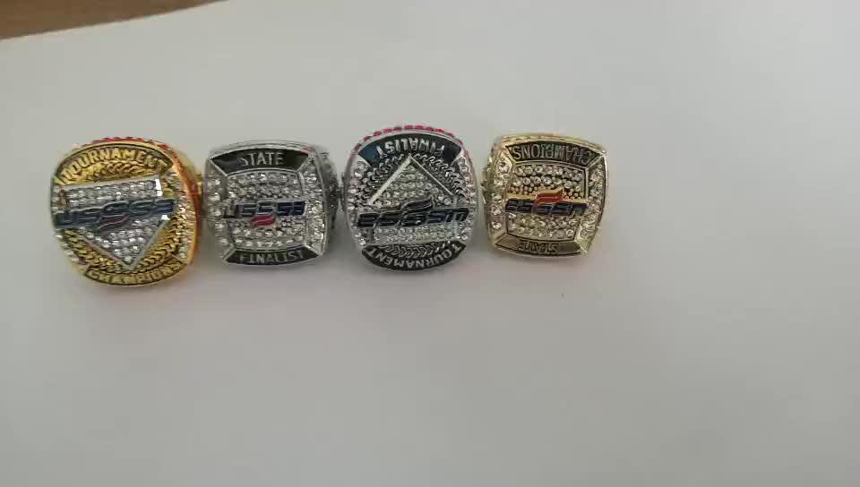 Baseball Softball Tournament Custom Rings Championship Usssa Ring - Buy ...