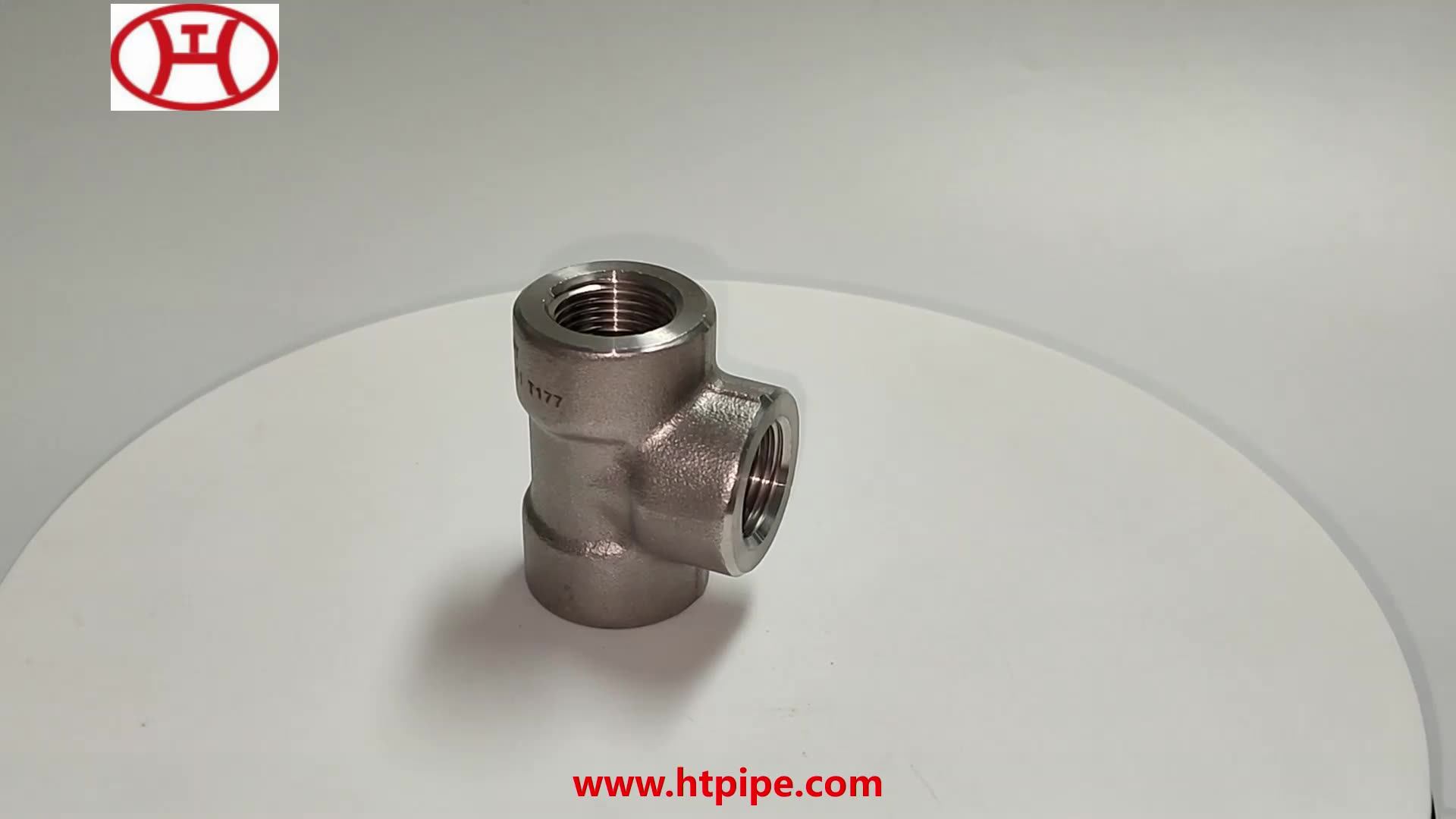 Asme B16.11 Stainless Steel Astm A182 F304 Hex Head Plug Npt Thread 1/8 ...