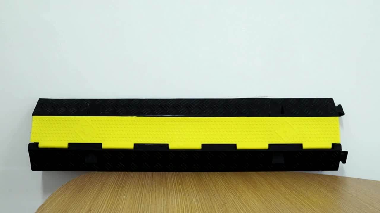 Pvc Rubber Mat Cable Cover Speed Humps Road Bump Cable Protector Cable ...