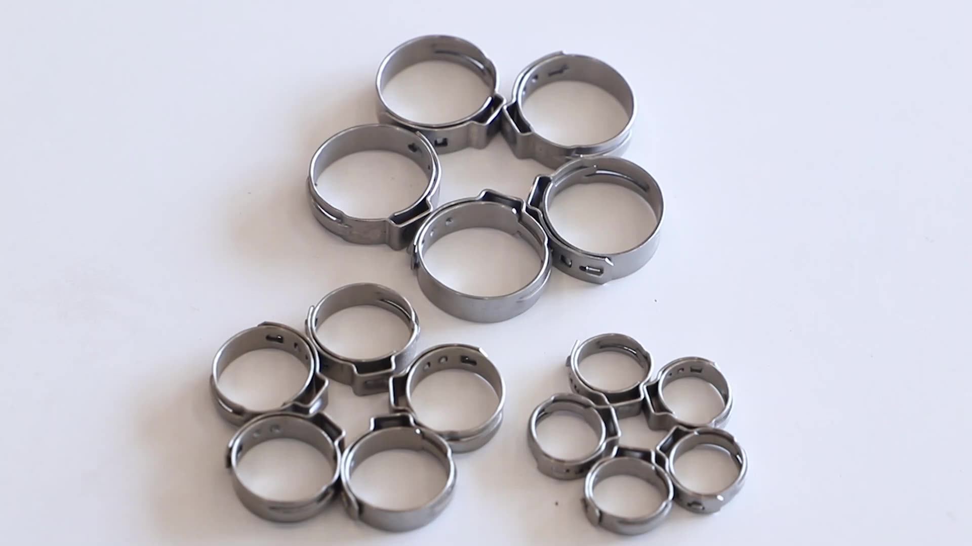 1/2 Inch Pex Crimp Ring,100-pcs Pex Clamp Rings,Premium 304 Stainless ...