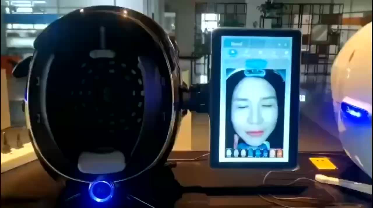 Custom Language Smart Skin Diagnostic Analyzer Facial Skin Scope Uv ...
