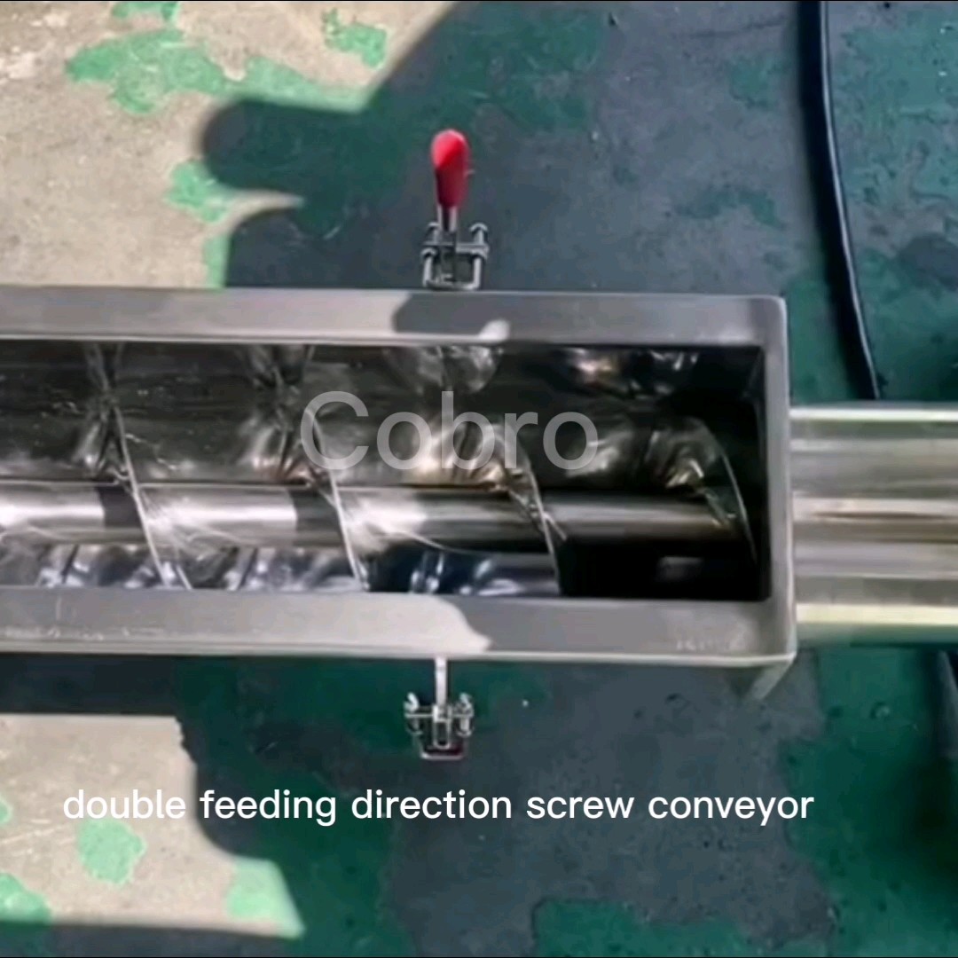 100l 200l Hopper Industrial Stainless Adjustable Speed Screw Auger ...