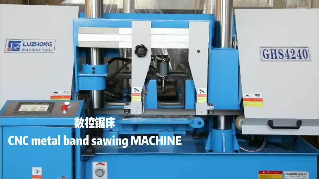 Small Ghs4228 Horizontal Metal Cnc Band Sawing Machine - Buy Horizontal ...