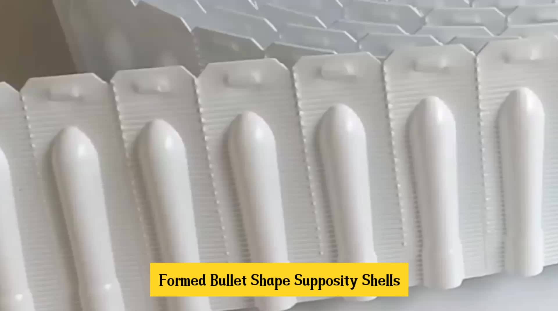 Formed Plastic Pvc/pe Suppository Molds - Buy Suppository Shell ...