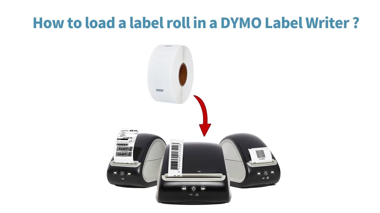 Amida Paper Label S0904980 With Chip For Dymo Labelwriter 550 550 Turbo ...