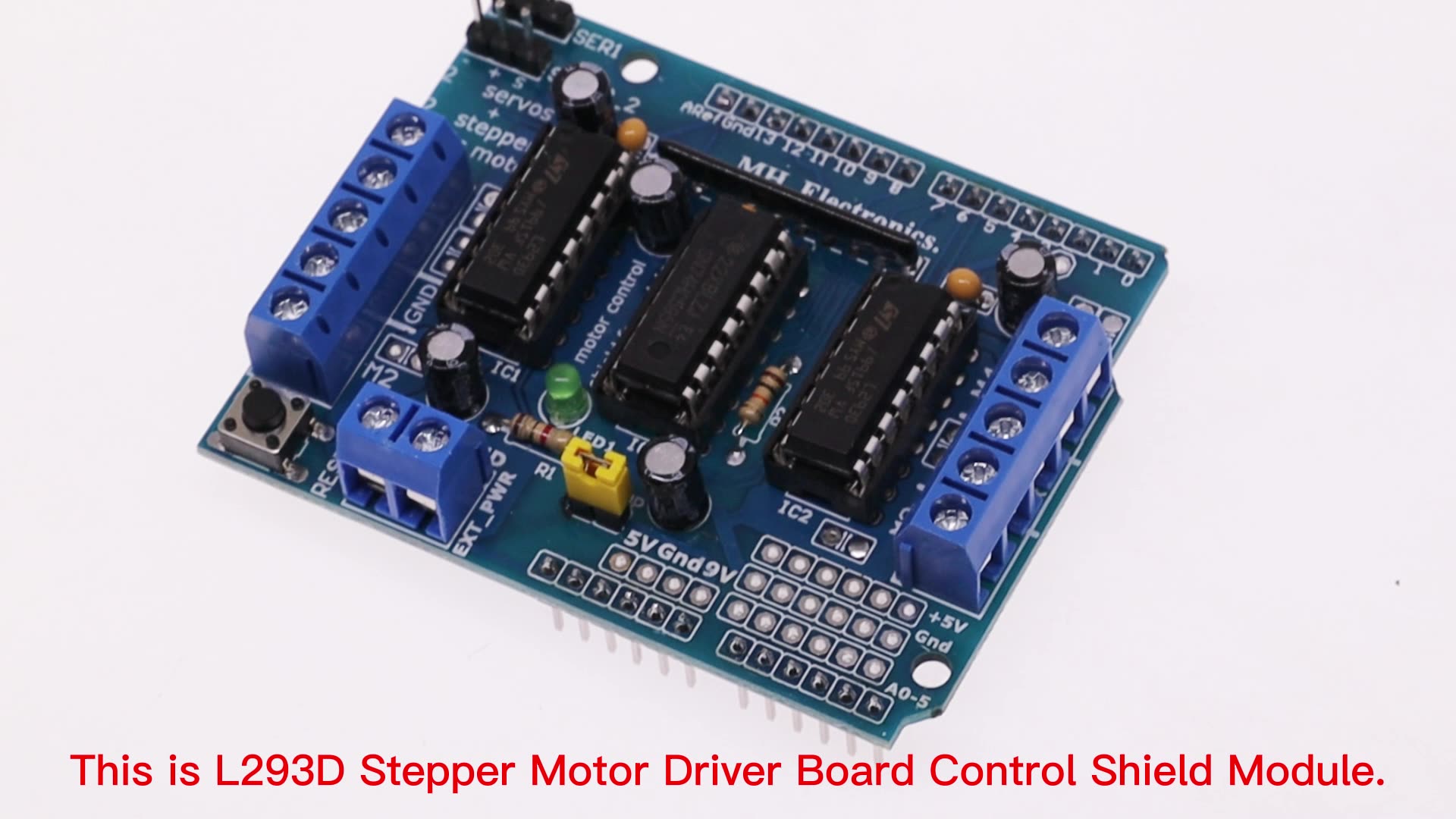 L293d Motor Drive Shield Dual For Arduino Duemilanove,Motor Drive ...