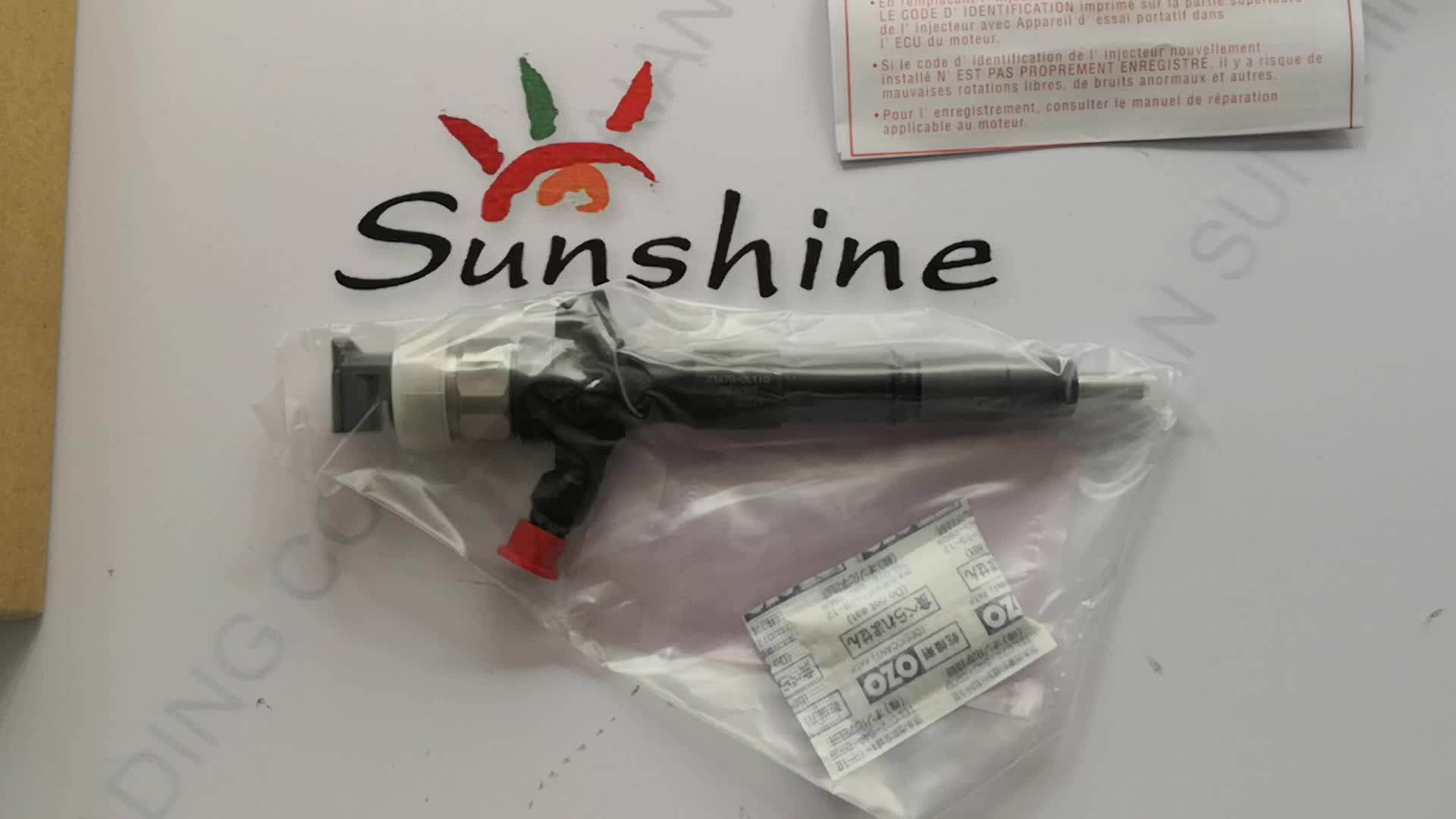 Genuine 2kd Diesel Fuel Injector 2950500810 2950500800 236700l110 ...