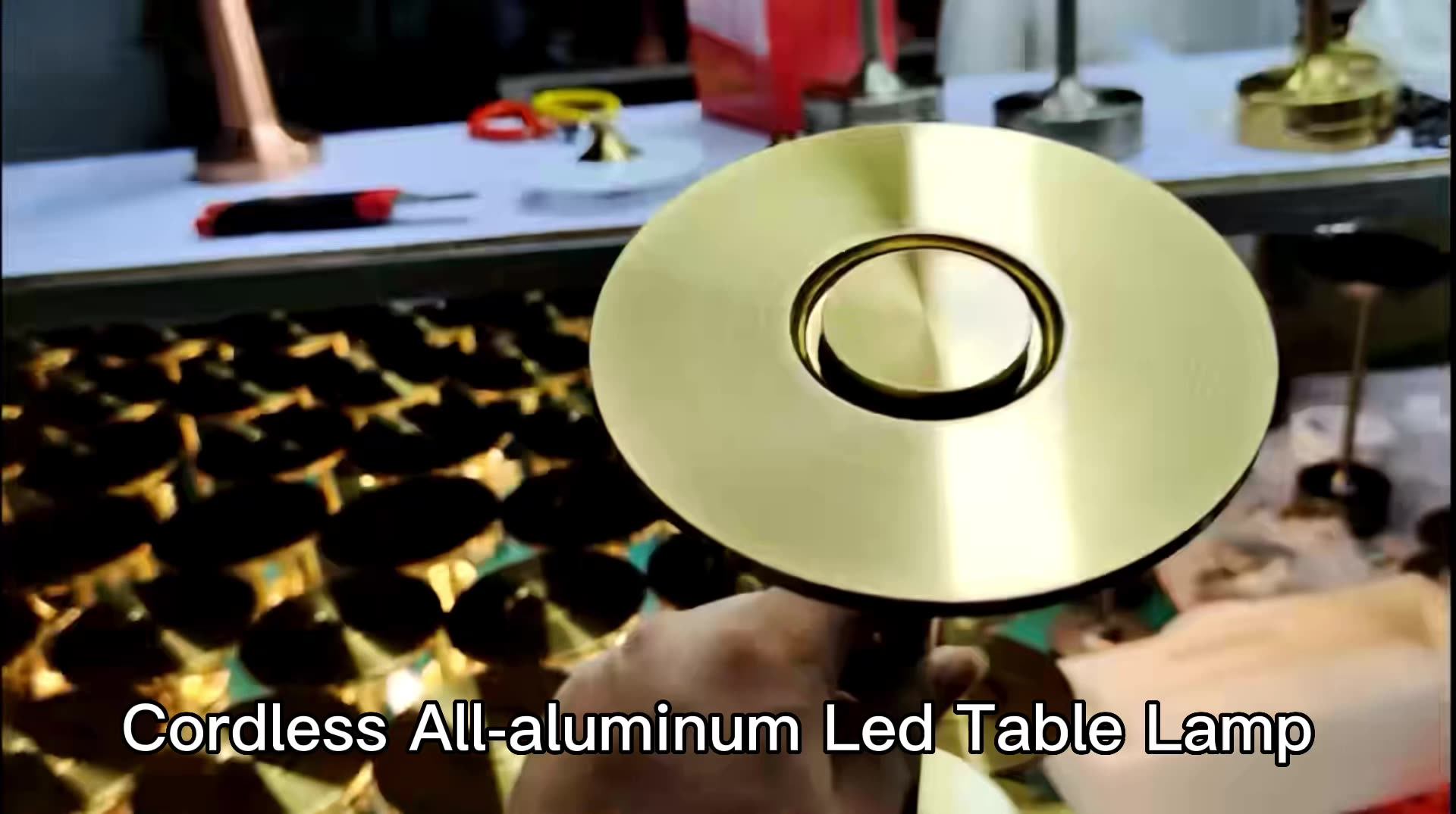 Luxury Modern Cordless Table Lamp Rechargeable Portable Battery Power ...