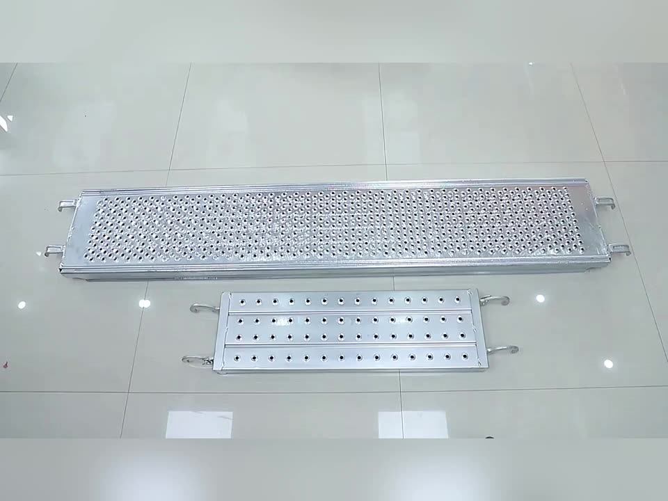 Pierced Steel Plank Scaffolding Perforated Walkway Steel Planks With ...