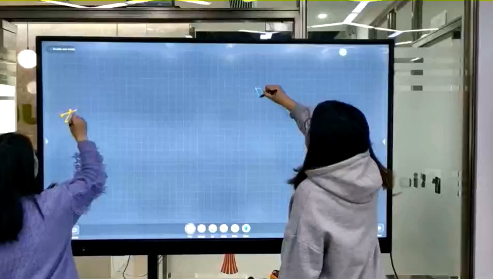 Riotouch 65 75 86 100 Inch Infrared 4k Uhd Touch Screen Monitor Smart White Board Interactive ...