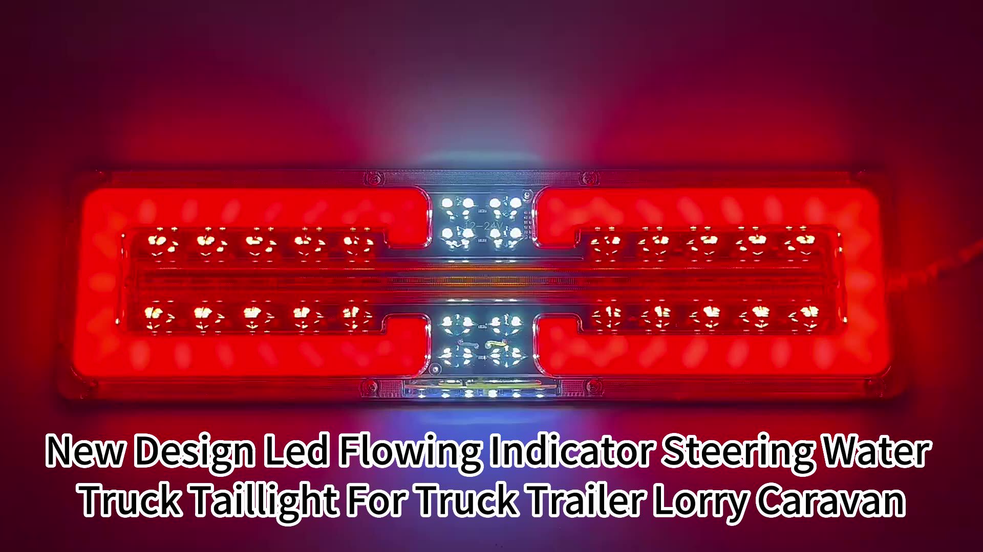 New Design Led Flowing Indicator Steering Water Truck Taillight For ...
