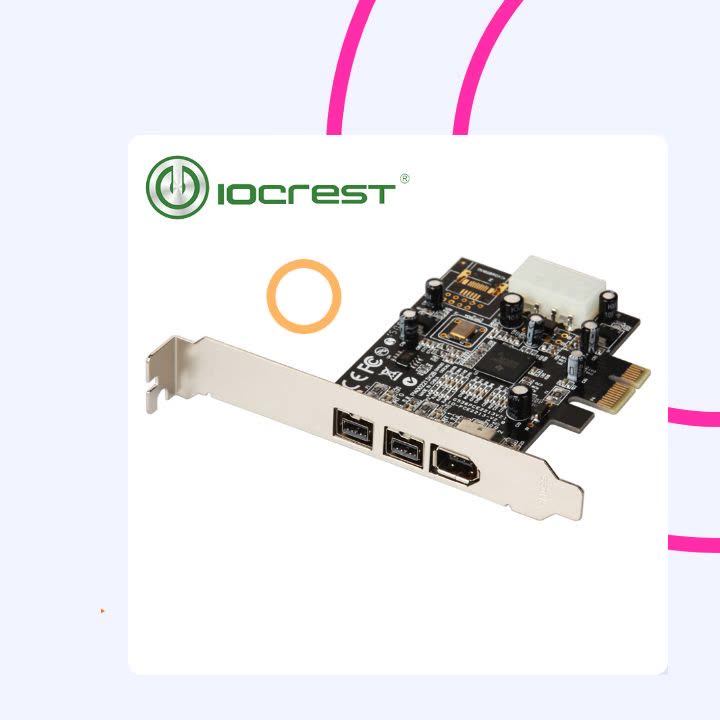 Firewire-tarjeta De Captura De Vídeo 800 1394b De 9 Pines Y 1 Puerto ...