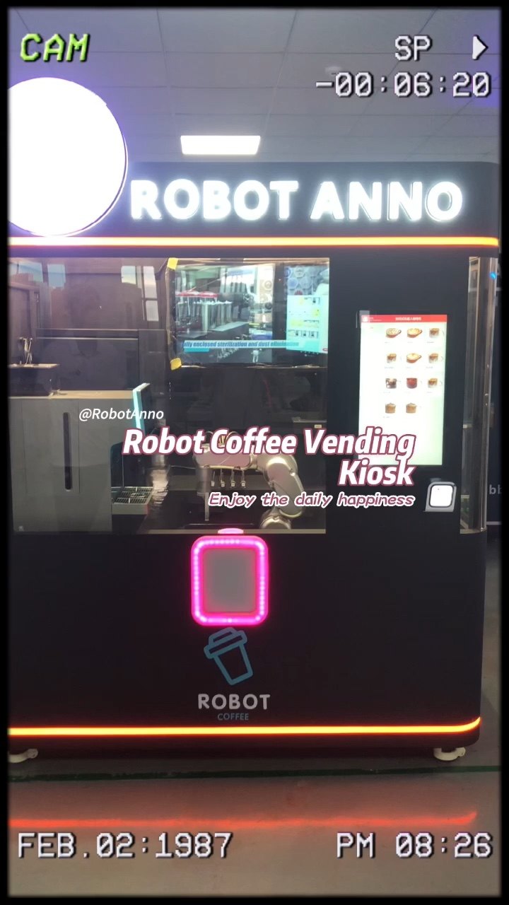 Automatic Cobot Robot Vending Machine,2kg Payload Coffee Making Robot ...