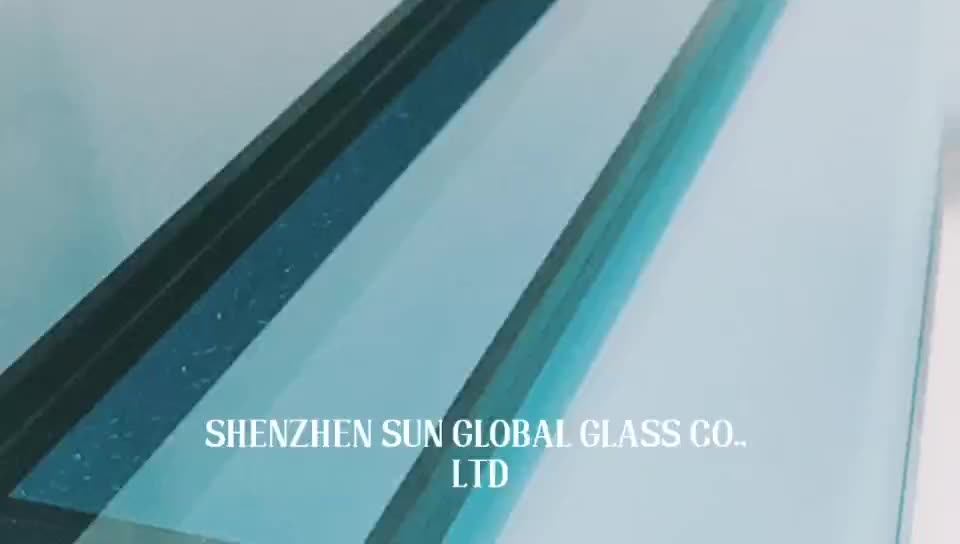 China Supplier Color Tinted Pvb Double Glass Laminated Glazing - Buy ...