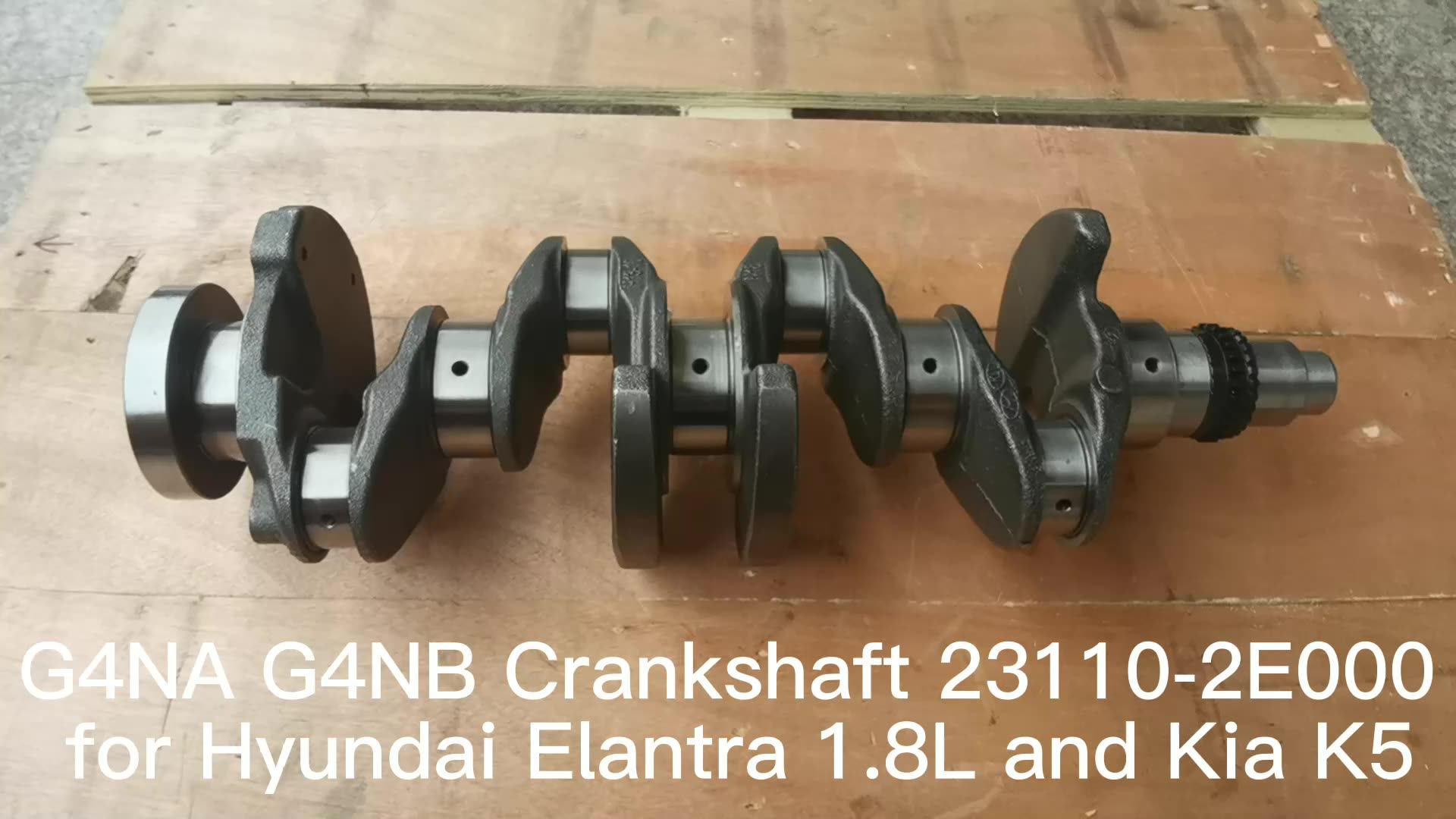 G4na G4nb Nu Genuine Crankshaft 23110-2e000 For Hyundai Elantra 1.8l ...
