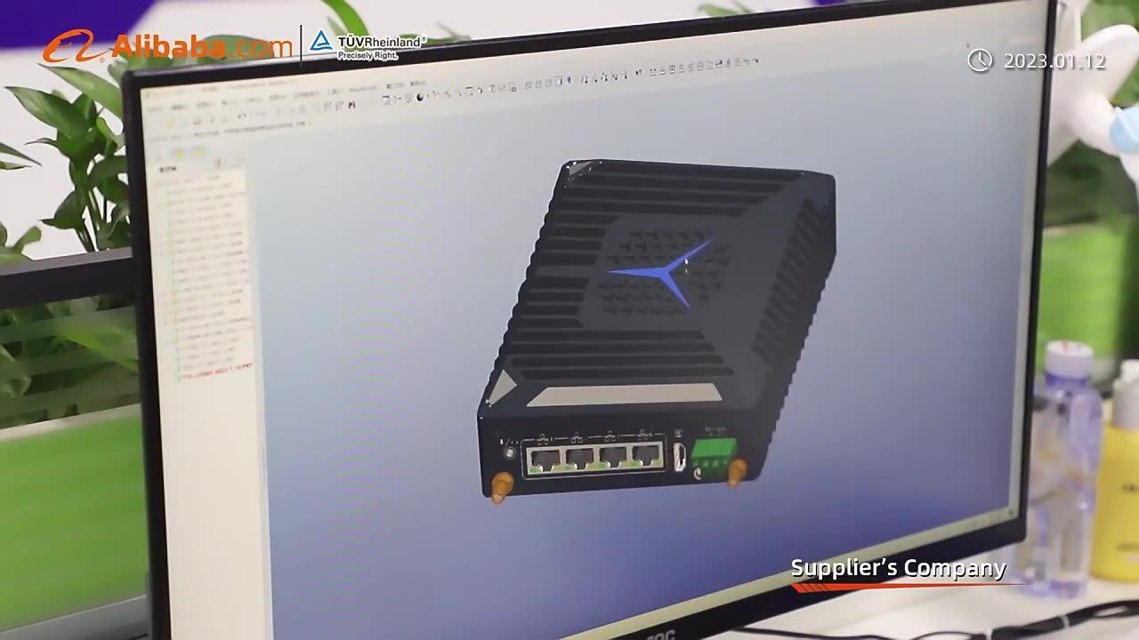 Iwill Firewall Mini Pc Pfsense 1u Router Network Firewall Sfp Chassis ...