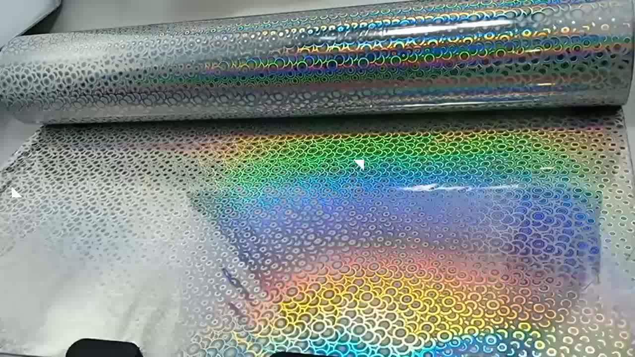 Printable Primer Coating Bopp 3d Hologram Film With Custom Pattern ...